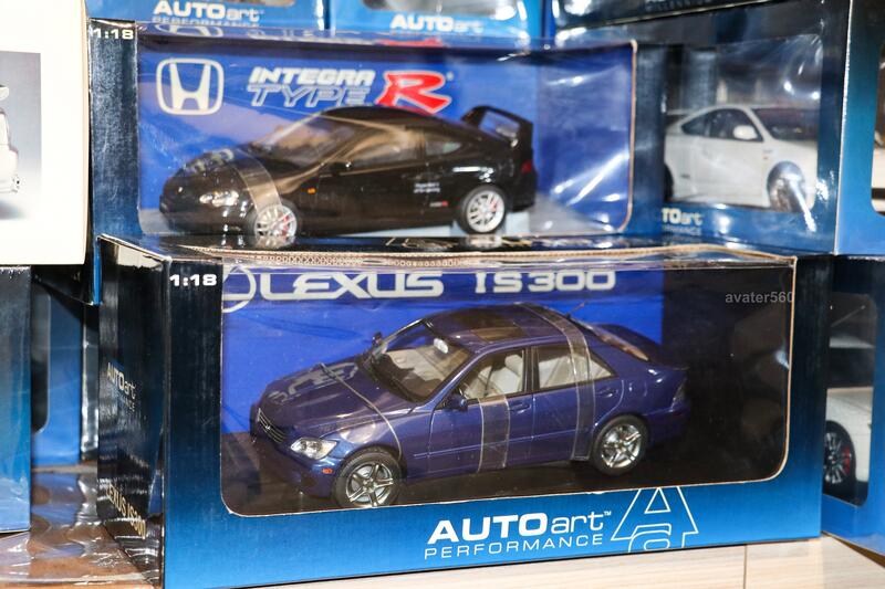 AUTOart 1/18 LEXUS IS300 (Blue) #78702 | 露天市集 | 全台最大的網路購物市集