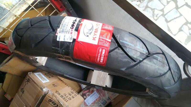 KYMCO公司貨，LBF3 建大 350/3.50-17 高速胎：奇俠 KTR150/125 後輪胎外胎，舊野狼傳奇加寬 | 露天市集 | 全台最大的網路購物市集