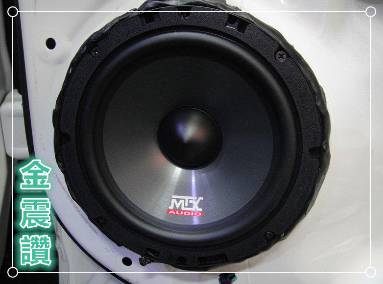 台中金震讚汽車音響 美國大品牌 MTX RTS652 6.5吋分音喇叭 Previa Prius RAV4 2.4 4WD Vios Wish ...