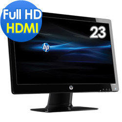 HP 2311F 23寬螢幕鏡面LED ( LA176AS )附贈1.2W外接喇叭HDMI/DVI-D/VGA三介面 | 露天市集 | 全台最 ...