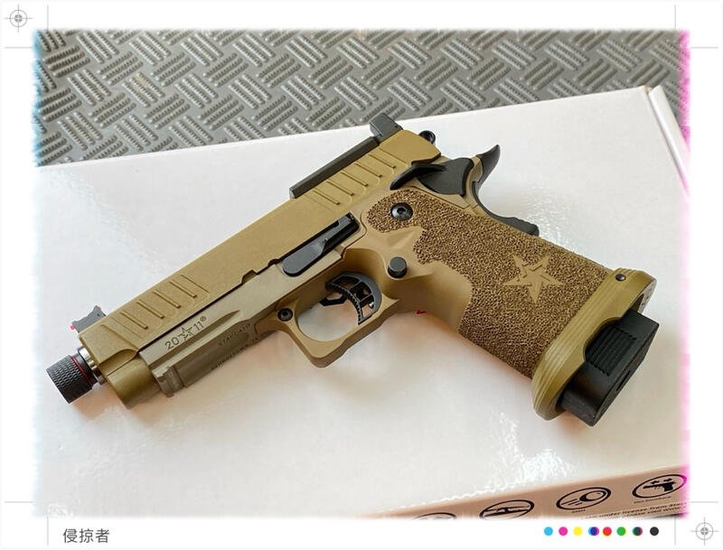 【侵掠者】EMG ARMY STACCATO C2 R612-5A 瓦斯短槍 HI-CAPA 4.3 短槍-沙色 | 露天市集 | 全台最大的 ...
