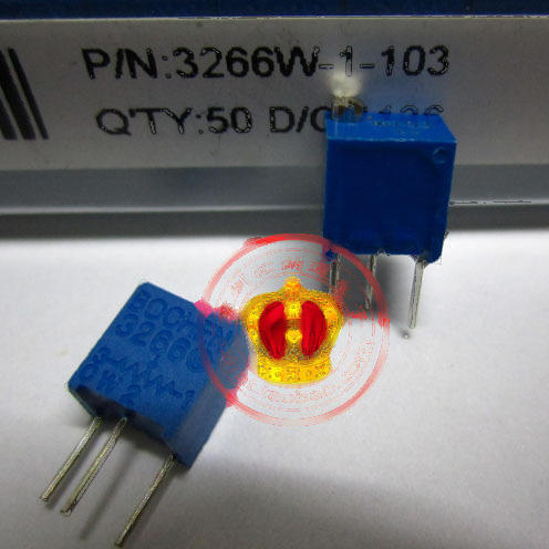 10K電位器3266系列 精密可調電阻3266W-1-103 頂調 227-00547 | 露天市集 | 全台最大的網路購物市集