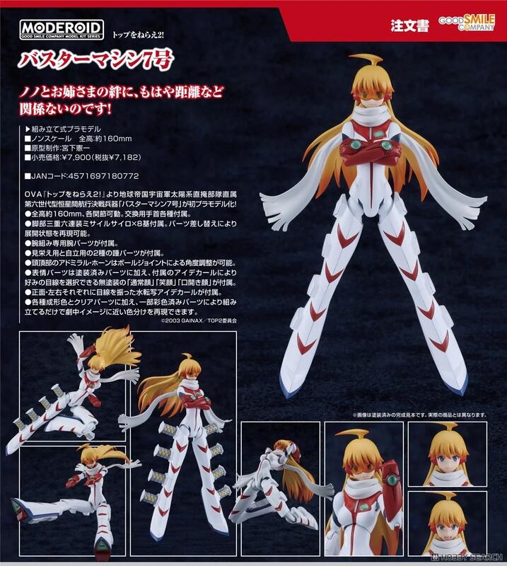 【上士】預購10月免訂金 代理版 MODEROID 勇往直前2 巴斯達機器人7號 組裝模型 0616 | 露天市集 | 全台最大的網路購物市集