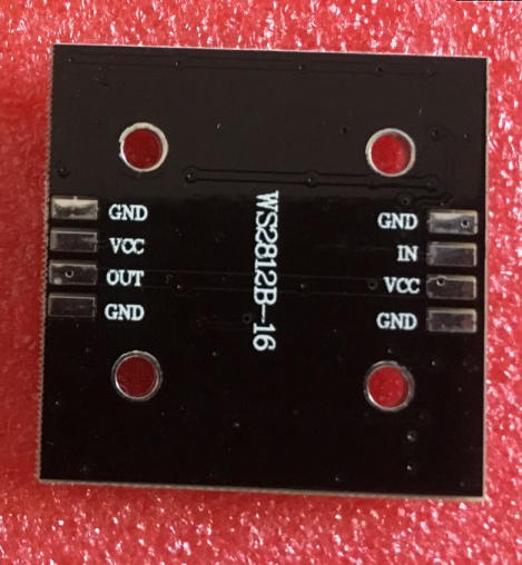 [芸庭樹工作室] WS2812B 4*4 RGB 5050 LED Arduino ESP8266 ESP32 | 露天市集 | 全台最大的網路購物市集