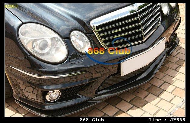 [ 868 汽車百貨 ] BENZ W211 E200K E280 E320 E350 E55 E63 AMG 樣式PP材質前保桿含霧燈 | 露天市集 | 全台最大的網路購物市集