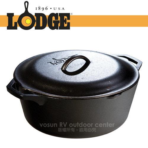 大里RV城市【美國 Lodge】Dutch Oven 7Qt 美國製 12吋鑄鐵鍋.荷蘭鍋.湯鍋/免開鍋 L10DOL3 | 露天市集 | 全 ...