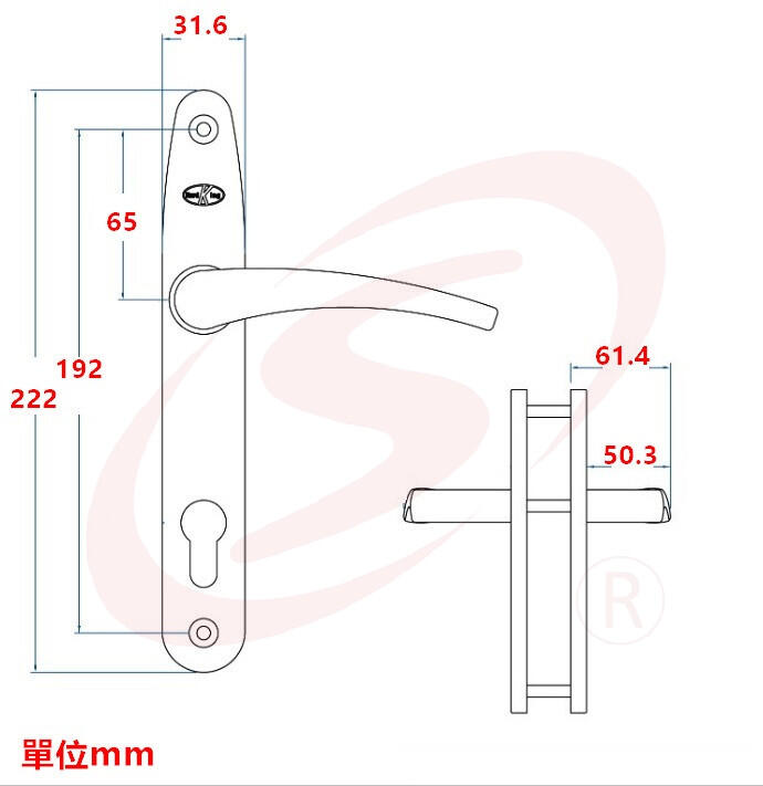 Hard King 三合一通風門鎖 房間鎖 連體鎖 二段式連體鎖 水平鎖 門鎖 匣式鎖 把手鎖 通道鎖 廚房鎖 廚房門鎖 | 露天市集 | 全 ...