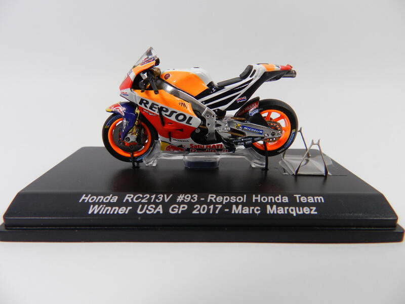 《烈馬驛站》1/43 MotoGP Honda RC213V 2017 #93 Marquez USA (Spark) | 露天市集 | 全台 ...