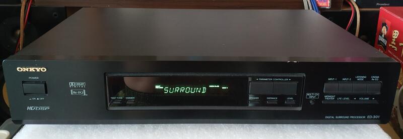 日本王曲 Onkyo ED-301 高級杜比數位環繞聲處理器 日本製 | 露天市集 | 全台最大的網路購物市集
