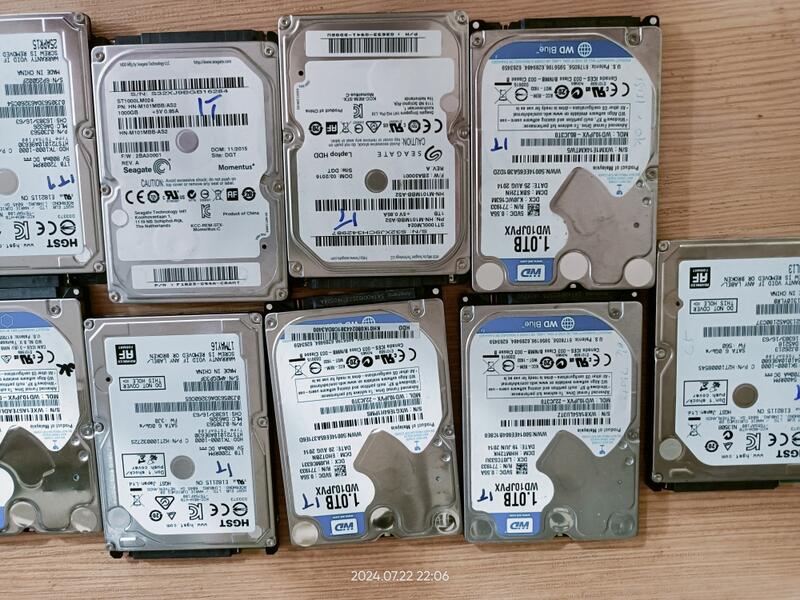 1TB 硬碟 500g 1000g 2.5吋 筆電可用 | 露天市集 | 全台最大的網路購物市集