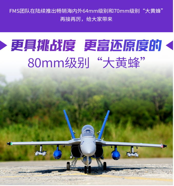 (飛恩航模) FMS 80mm F-18 / F18 大黃蜂 PNP版 ( 地平線 E-flite ) 總代理公司貨 | 露天市集 | 全台最大的網路購物市集