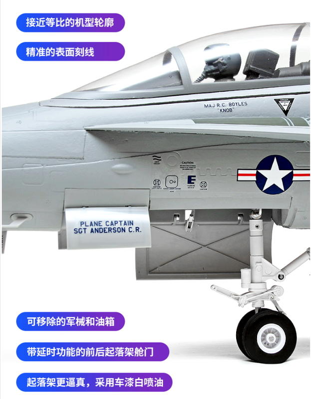 (飛恩航模) FMS 80mm F-18 / F18 大黃蜂 PNP版 ( 地平線 E-flite ) 總代理公司貨 | 露天市集 | 全台最 ...