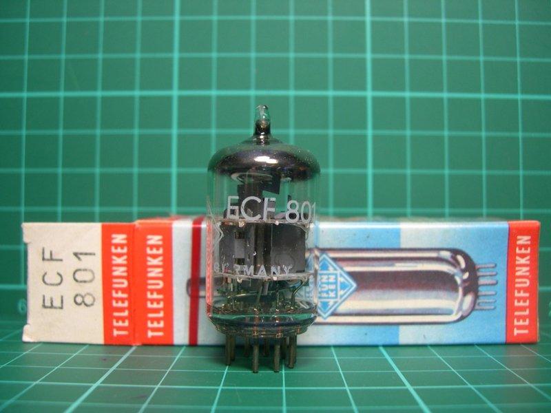 【管家】TELEFUNKEN ECF801(= 美 6GJ7 ) 全新德製真空管德律風根 | 露天市集 | 全台最大的網路購物市集