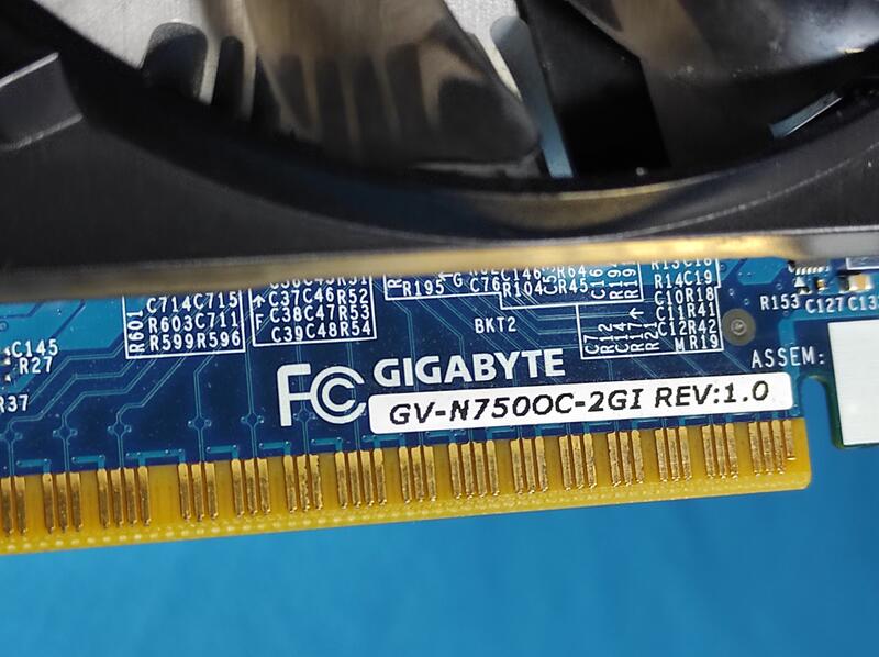 技嘉 GV-N750OC-2GI DDR5/128bit PCI-E 顯示卡 良品 | 露天市集 | 全台最大的網路購物市集