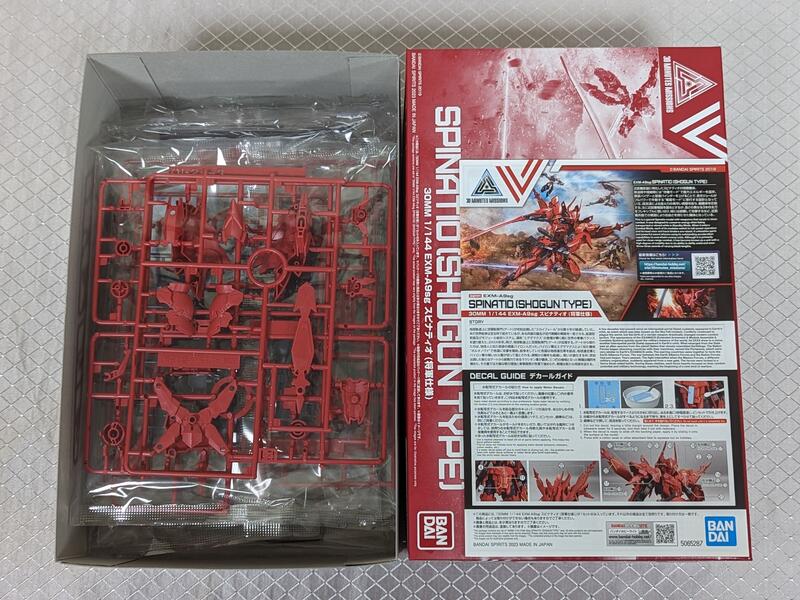 萬代 30MM 1/144 EXM-A9sg SPINATIO SHOGUN 司比納帝歐 將軍仕樣 PB限定 | 露天市集 | 全台最大的網路購物市集