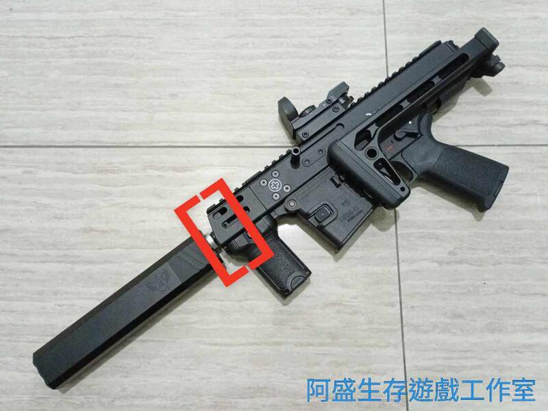 【阿盛生存遊戲工作室】BAT179 B＆T GHM9 COMPACT-G PCC GBB瓦斯槍魚骨外管固定器 3D列印 | 露天市集 | 全台 ...