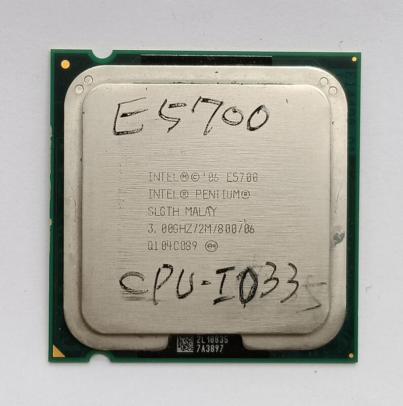 Intel Pentium E5700｜LGA775 雙核心｜3.0GHz｜2MB快取 CPU 處理器 CPU-I033 | 露天市集 | 全台最大的網路購物市集