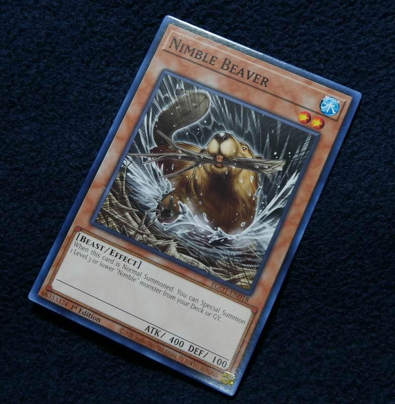 HCP正版遊戲王 EGO1-EN018 美英1刷 隱普 迅捷河狸X1(NM近美品)=CIBR-JP040 | 露天市集 | 全台最大的網路購物市集