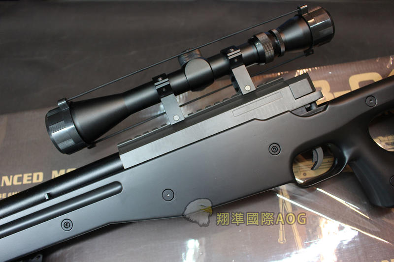 【翔準軍品AOG】 WELL MB01 3-9*40狙擊鏡+豆豆腳架 黑色 狙擊槍 手拉 空氣槍 BB 彈玩具 槍 | 露天市集 | 全台最大 ...