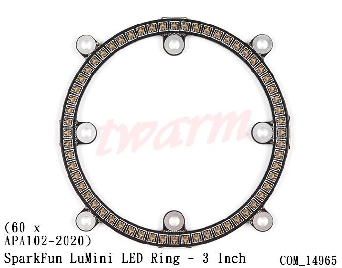 《德源科技》(含稅) 停產＊ LuMini LED Ring - 3 Inch (60 x APA102-2020) | 露天市集 | 全台最 ...
