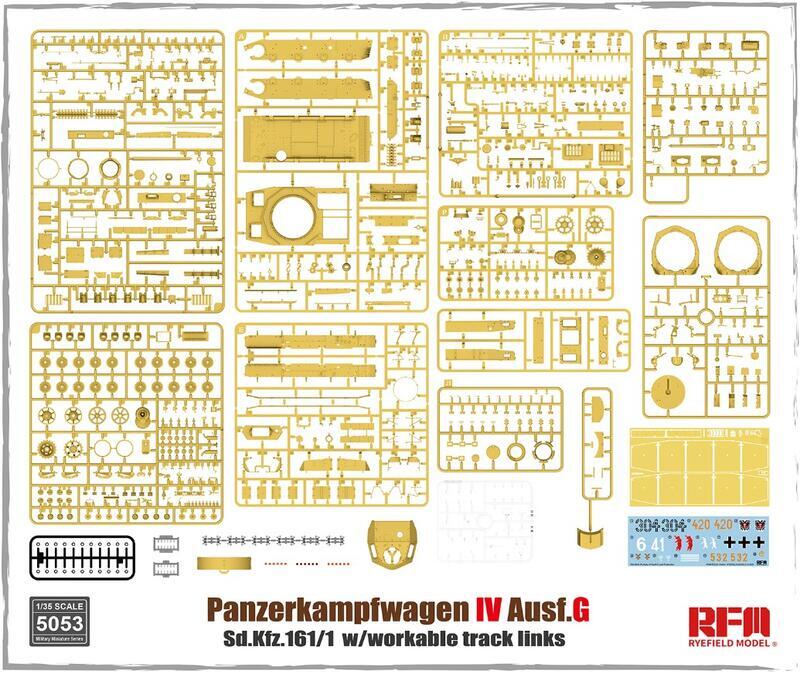 現貨！RFM 1/35 德國4號坦克G型 Pz.kpfw.IV Ausf.G (5053) | 露天市集 | 全台最大的網路購物市集