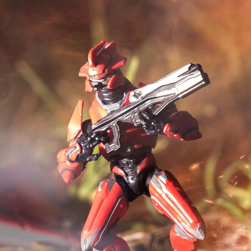 預購 精裝版 HALO4 最後一戰 Banished Banshee報喪女妖 紅兵 4吋 可動人偶 JAZWARES | 露天市集 | 全台最 ...