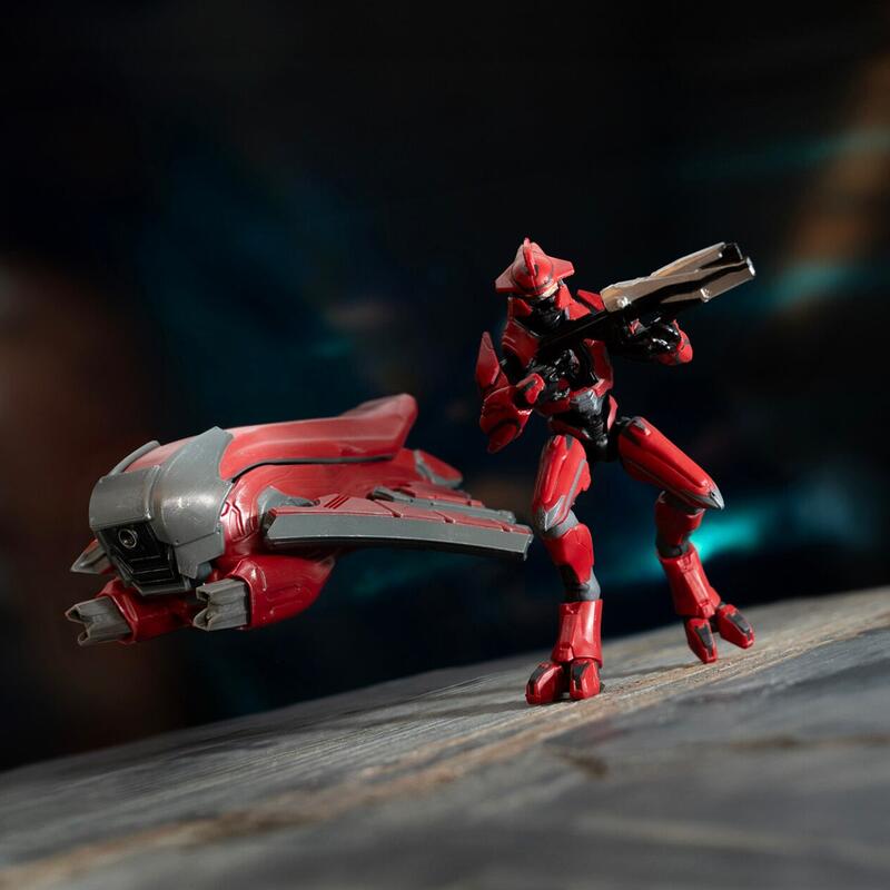 預購 精裝版 HALO4 最後一戰 Banished Banshee報喪女妖 紅兵 4吋 可動人偶 JAZWARES | 露天市集 | 全台最 ...