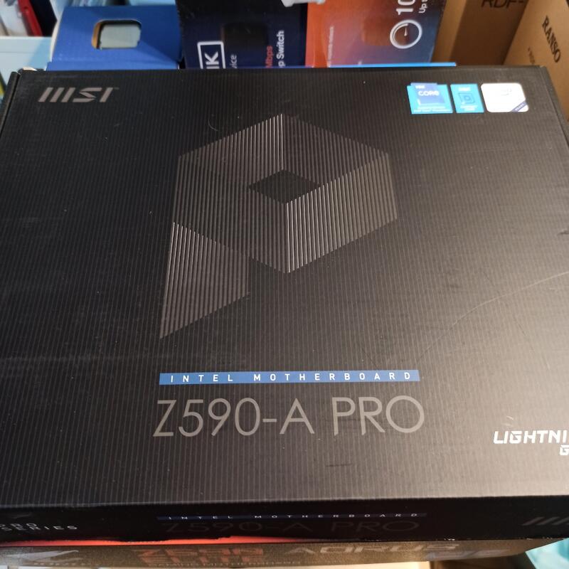 全新MSI Z590-A PRO主機板原價屋21年10月搭顯卡購入便宜出售/衛星主機板型號MS-7D09/可7-11貨到 | 露天市集 | 全 ...