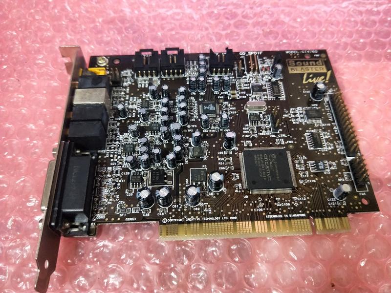 創新未來creative labs Sound Blaster Live 型號 CT4760音效卡 | 露天市集 | 全台最大的網路購物市集