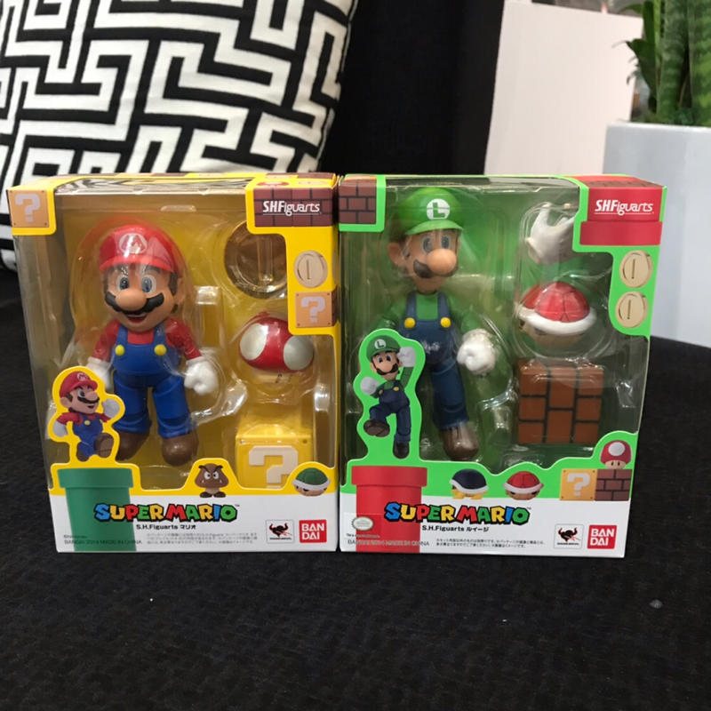 S.H.Figuarts Shf SUPER MARIO 超級瑪利歐 10+1 大全套 (含魂商店限定/特典) 已售出 | 露天市集 | 全台 ...