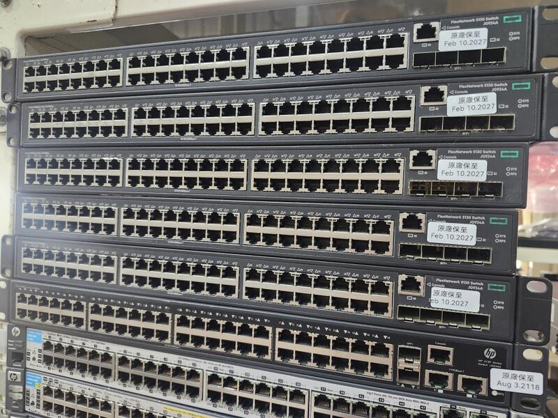 HP FlexNetwork 5130 Switch JG934A含掛耳 | 露天市集 | 全台最大的網路購物市集