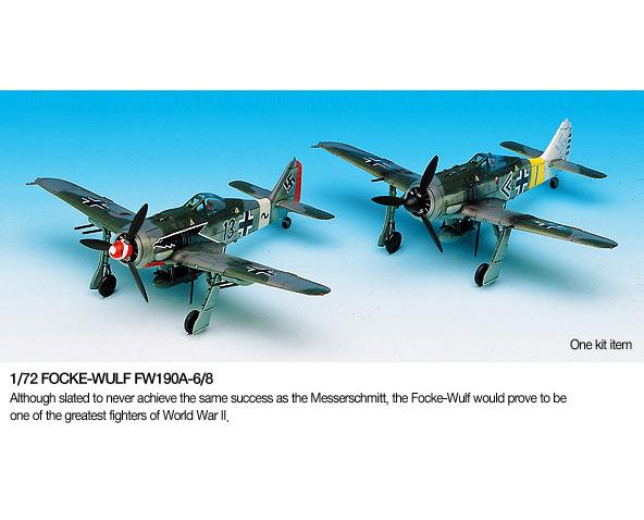 Academy 12480 1/72 Focke-Wulf Fw-190A 6/8 WWI German Fight | 露天市集 | 全台最 ...