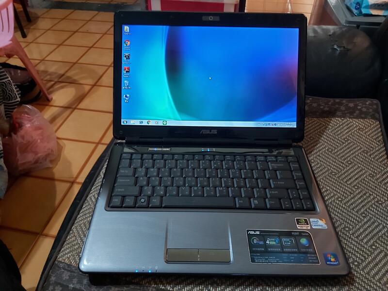 ASUS F83VF 14.1吋鏡面螢幕2G/500G T6600 2.2GHz 獨顯筆電~ | 露天市集 | 全台最大的網路購物市集