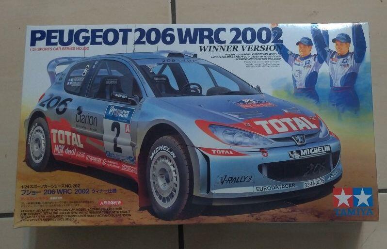 1/24~田宮~TAMIYA~Peugeot 206-WRC 2002塗裝(含人型) | 露天市集 | 全台最大的網路購物市集