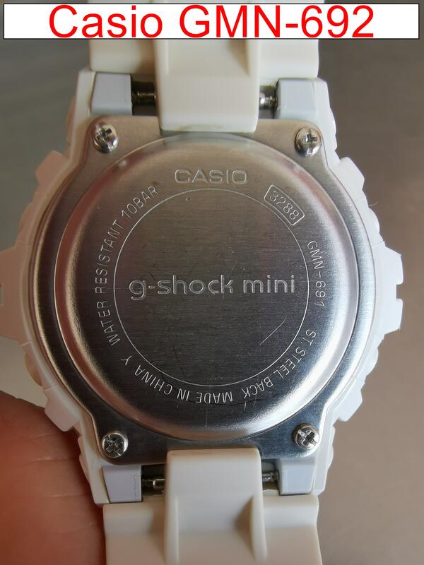 【卡西歐控】保證真品casio早期的baby-g 系列(G-shock mini)GMN-691二手良品 | 露天市集 | 全台最大的網路購物市集