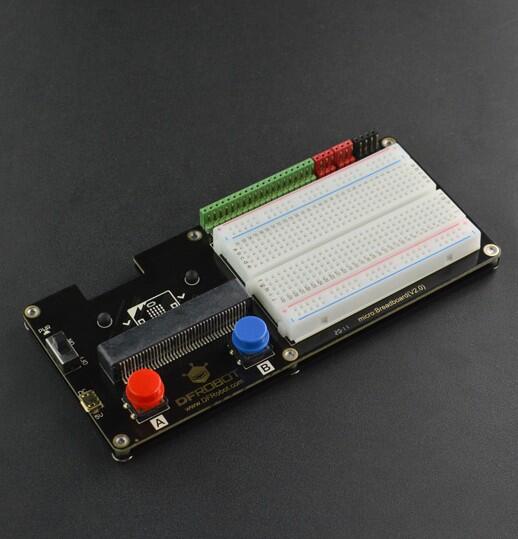 《德源科技》(含稅) DFR原廠 micro:Breadboard 麵包板(MBT0009)，micro:bit 擴展板 | 露天市集 | 全台最大的網路購物市集
