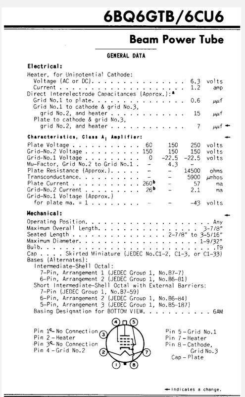 美製 SYLVANIA 6BQ6 GTB功率放大真空管 | 露天市集 | 全台最大的網路購物市集