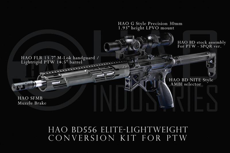 HAO'S BAD INFINITY 鋁合金切削槍身組 FOR SYSTEMA PTW /DTW | 露天市集 | 全台最大的網路購物市集