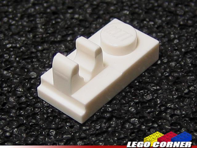 【樂高小角落】 White Plate 1x2 Clip on Top 白色夾具 4598527 92280 | 露天市集 | 全台最大的網路購物市集