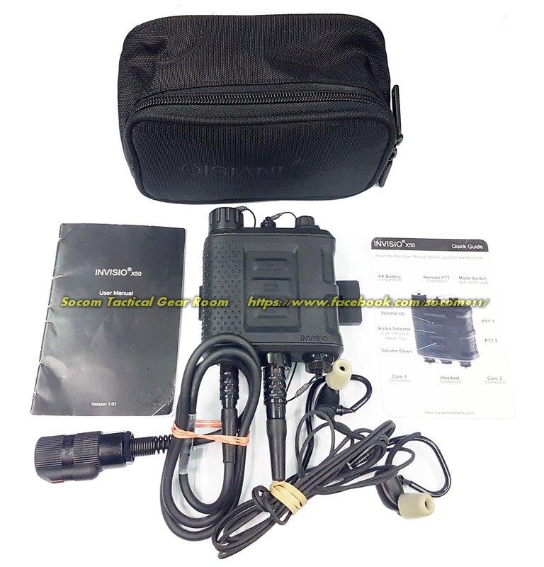 INVISIO X50 數位 戰術 抗噪耳機組 PRC 152 148 SEAL DEVGRU NSWDG | 露天市集 | 全台最大的網路購物市集