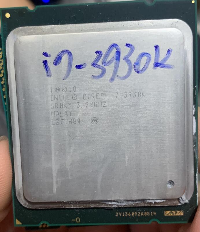 Intel Core i7-3930K 3.2G / 12M 6C12T 模擬12核 2011 處理器 X79用 | 露天市集 | 全台最大的 ...
