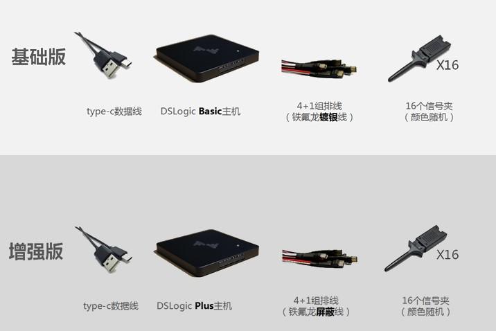 《德源科技》含稅現貨最新版 DSLogic Basic 邏輯分析儀 100MHz採樣16通道(全新基礎版) USB2.0 | 露天市集 | 全台最大的網路購物市集