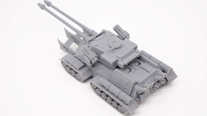 ResinScales 1/72 Apocalypse Tank RA2 / YR 紅色警戒2 天啟坦克 GK 樹酯模型 | 露天市集 | 全 ...