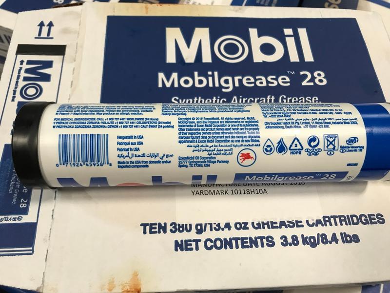 缺貨【MOBIL 美孚】GREASE 28、航空用潤滑脂、380g/條【航空航天、軸承-潤滑】美國進口 | 露天市集 | 全台最大的網路購物市集