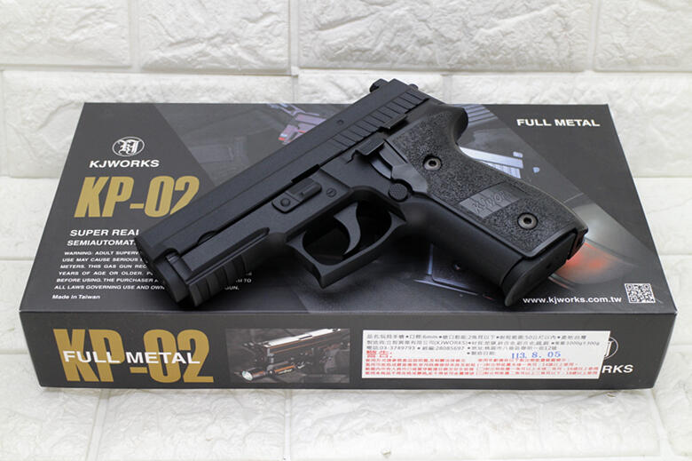 KJ KP02 SIG P229 手槍 GBB 瓦斯槍 黑 P226 P228 AIRSOFT 生存遊戲 | 露天市集 | 全台最大的網路購物市集