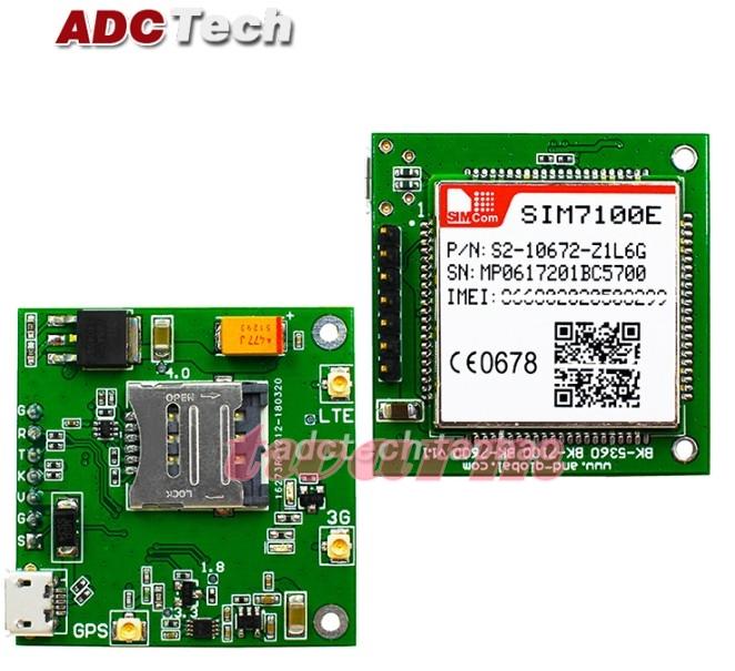 德源 含稅 SIM7100E Mini LTE 4G 模組、樹莓派、Arduino、附 GPS GSM GPRS 天線 | 露天市集 | 全台最大的網路購物市集