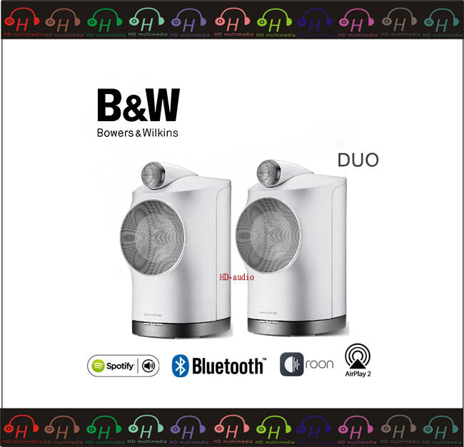 HDMultimedia台中逢甲耳機專賣店B&W Bowers & Wilkins Formation Duo 白色 | 露天市集 | 全台最 ...