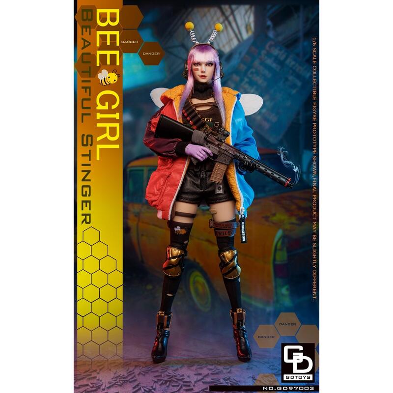 【KOF 模型王者】🔥店長推薦🔥 優惠預購 GDTOYS 1/6 END BEE GIRL 末日蜜蜂少女 可動模型 美式 | 露天市集 | 全 ...