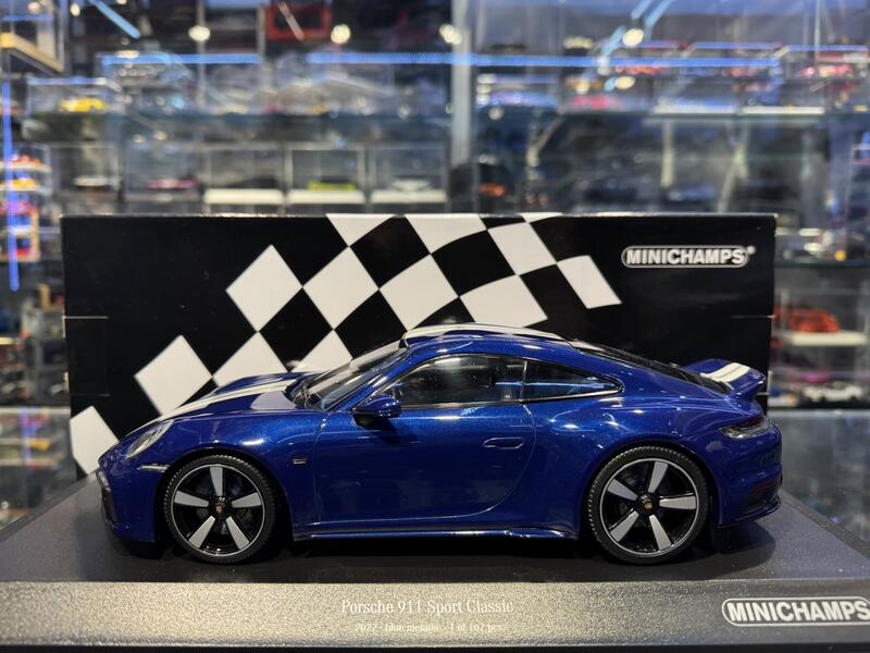 吉華@ 1/18 Minichamps PORSCHE 911 (992) SPORT CLASSIC 2022 | 露天市集 | 全台最大的 ...