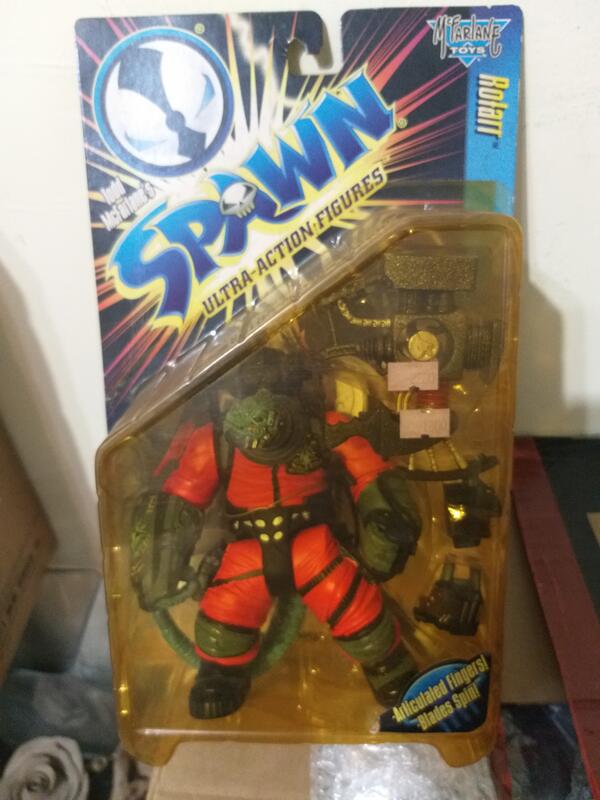 出清特價 400~日本帶回 SPAWN 閃靈悍將 再生俠 Rotarr 外盒不優 | 露天市集 | 全台最大的網路購物市集